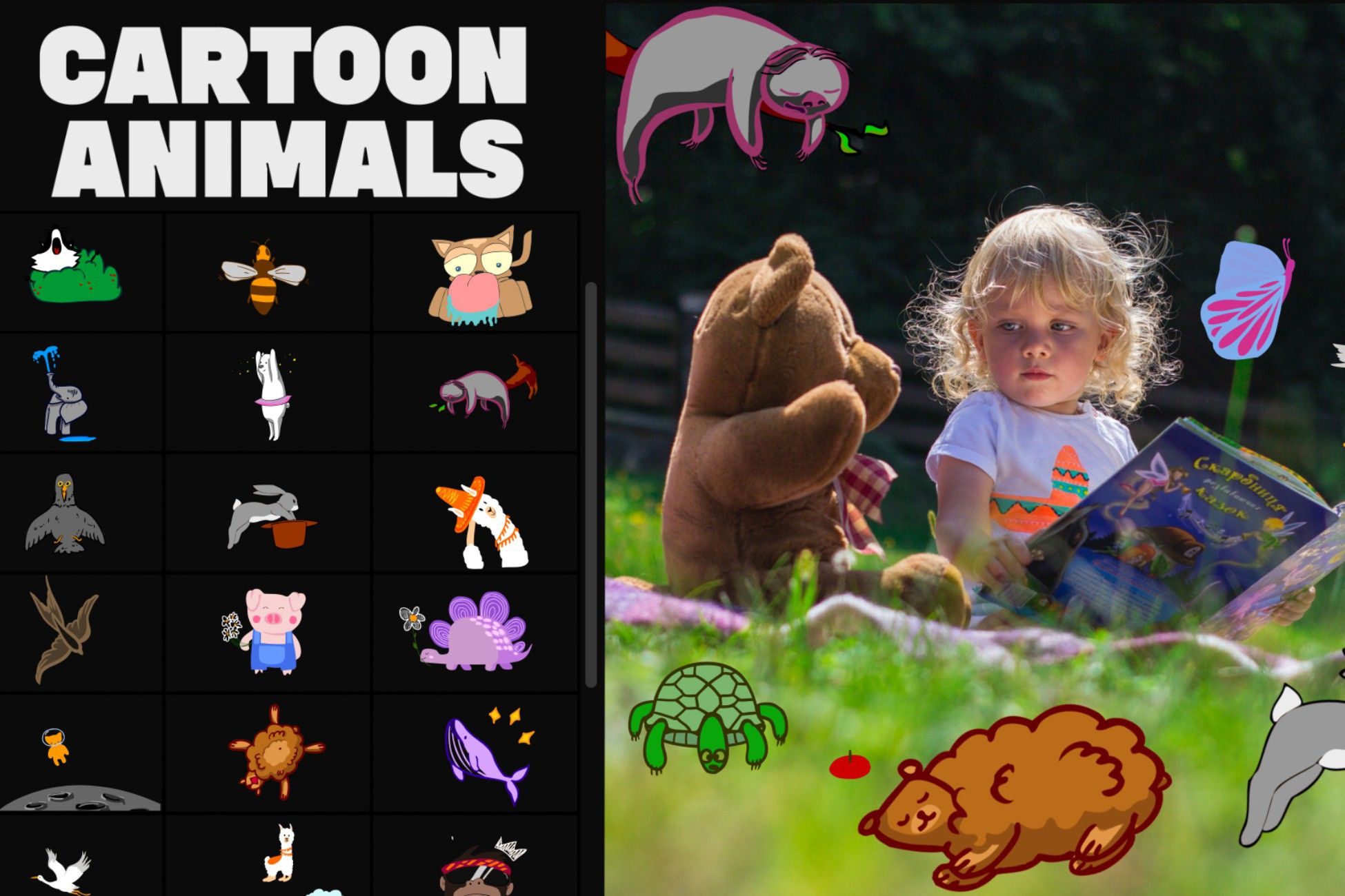 Cartoon Animals Animations 01 (13.04) | 2D Textures & Materials | Unity ...