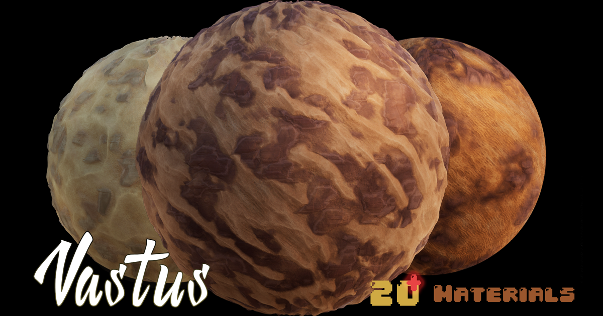 Vastus 2 - sand materials pack | 2D Textures & Materials | Unity Asset ...