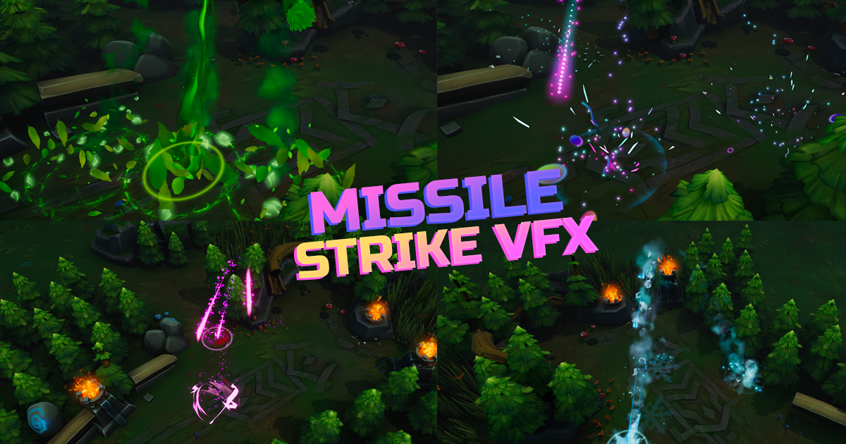 Missile Strikes Magic VFX | Spells | Unity Asset Store