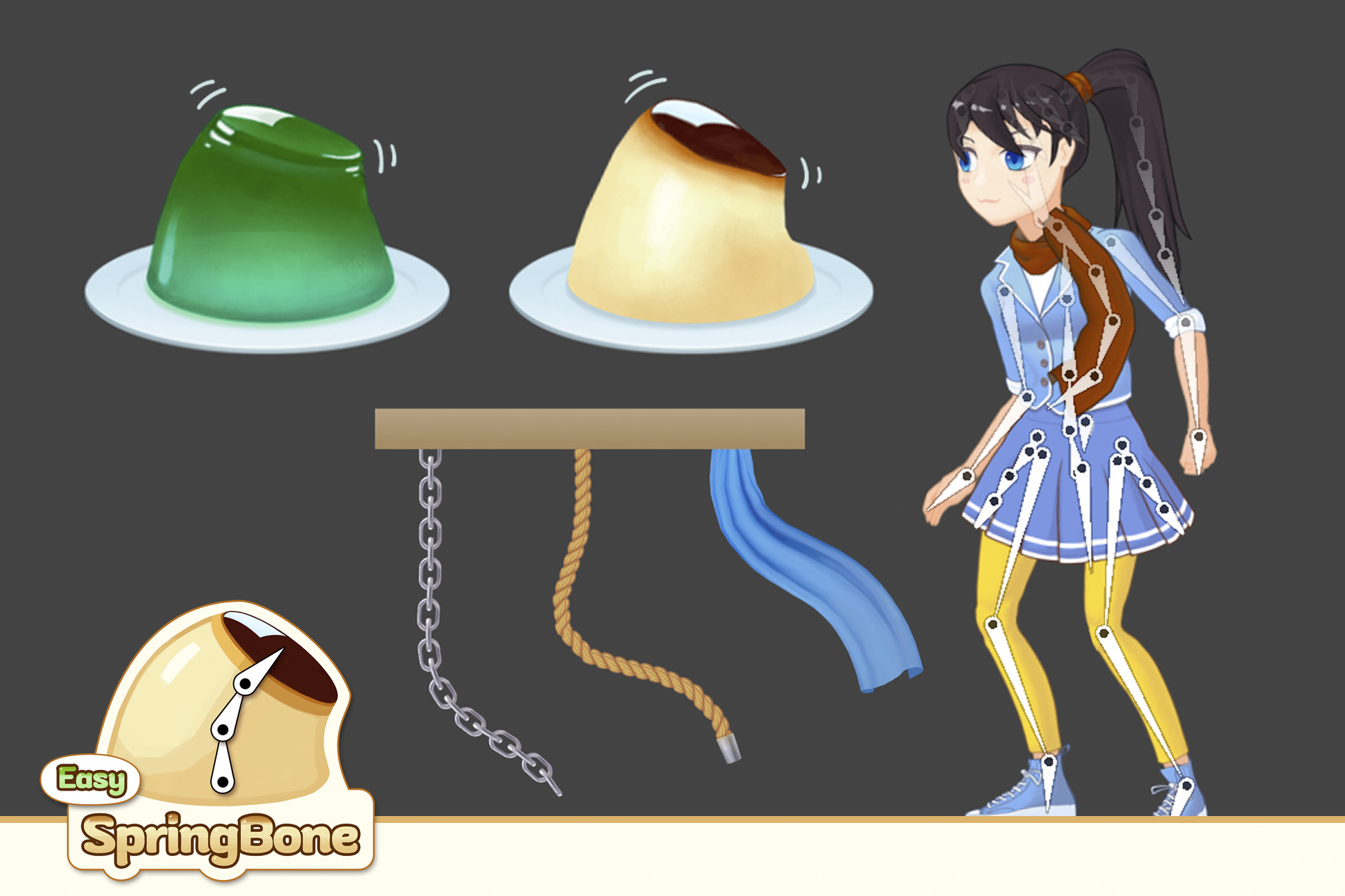 Easy SpringBone | Particles/Effects | Unity Asset Store