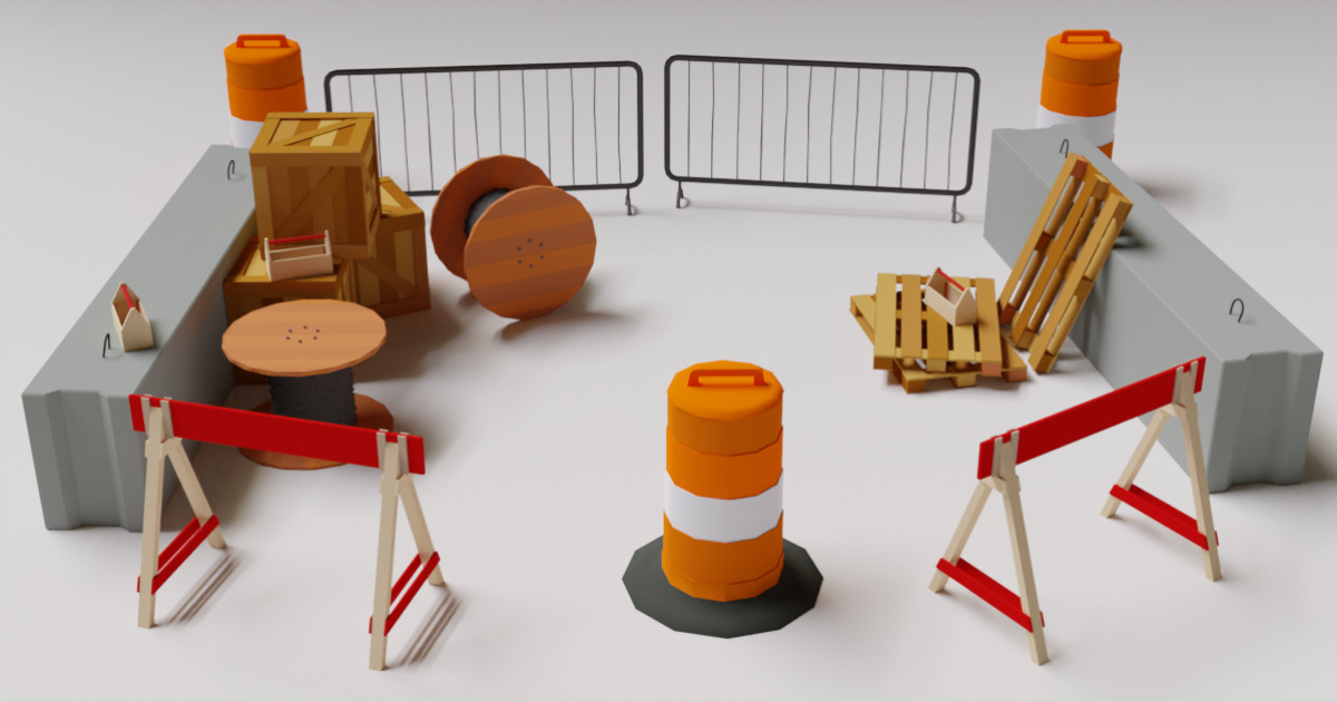 Simple - Construction Assets | 3D Industrial | Unity Asset Store