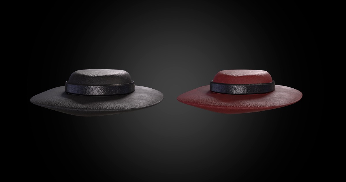 Round Hat | Props | Unity Asset Store