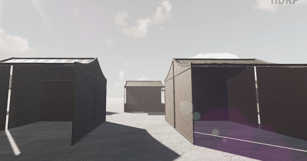 OWA Tents, Awnings & Market Stalls: Open World (HDRP/URP/BIRP) | 3D ...
