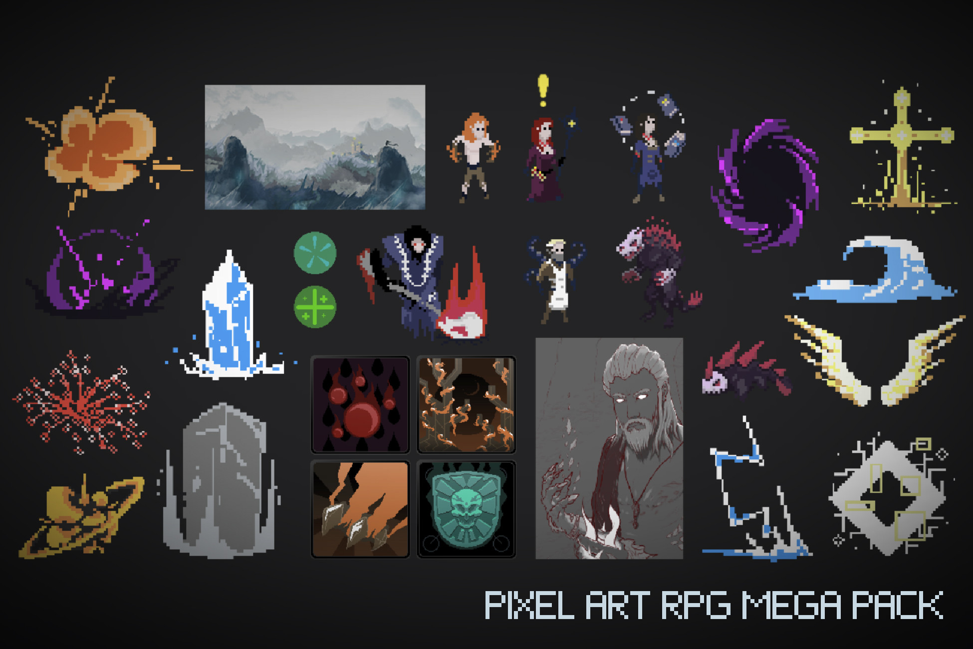 Pixel Art RPG Mega Pack | 2D Characters | Unity Asset Store