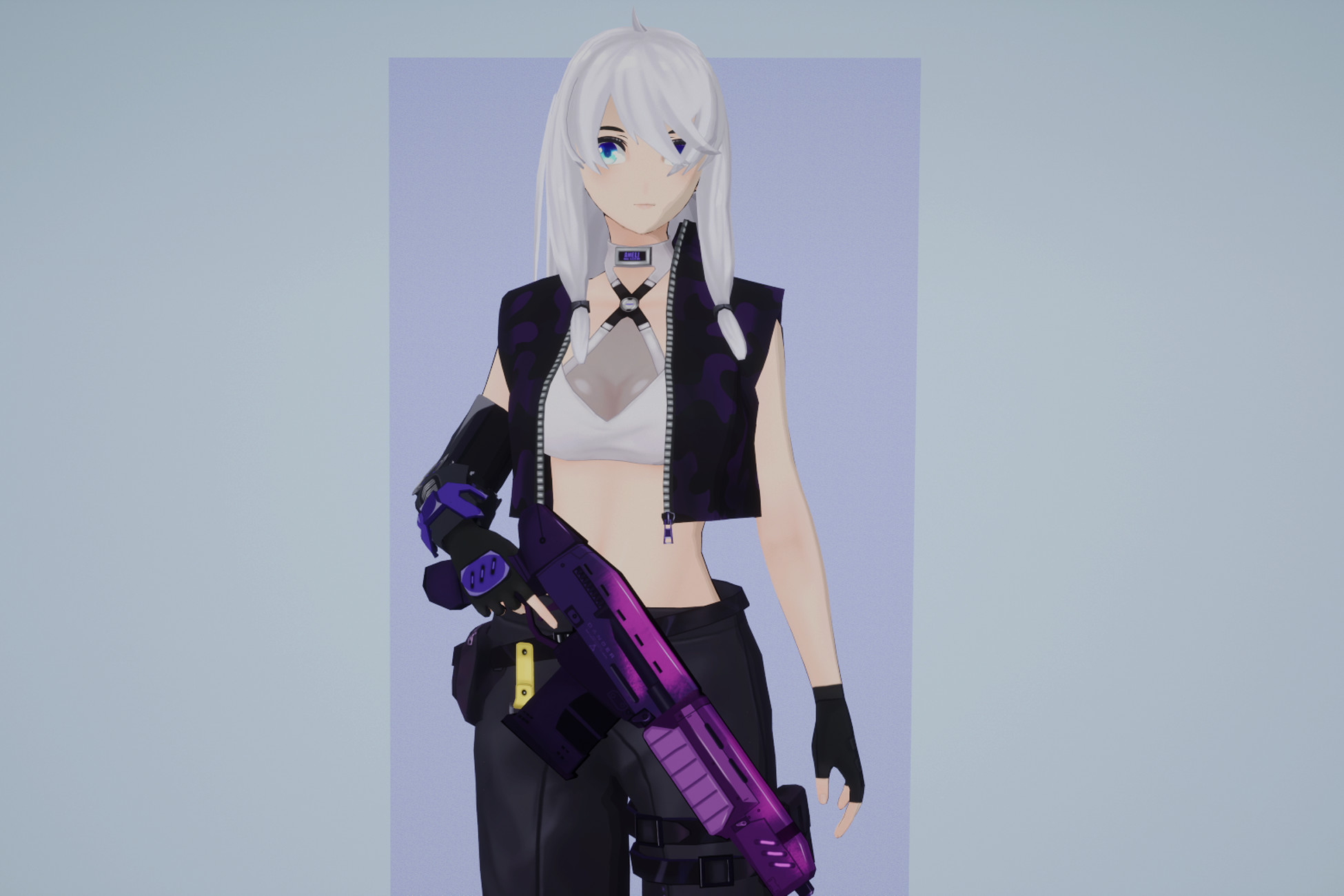 Anime Girl AmeliB48 | Characters | Unity Asset Store