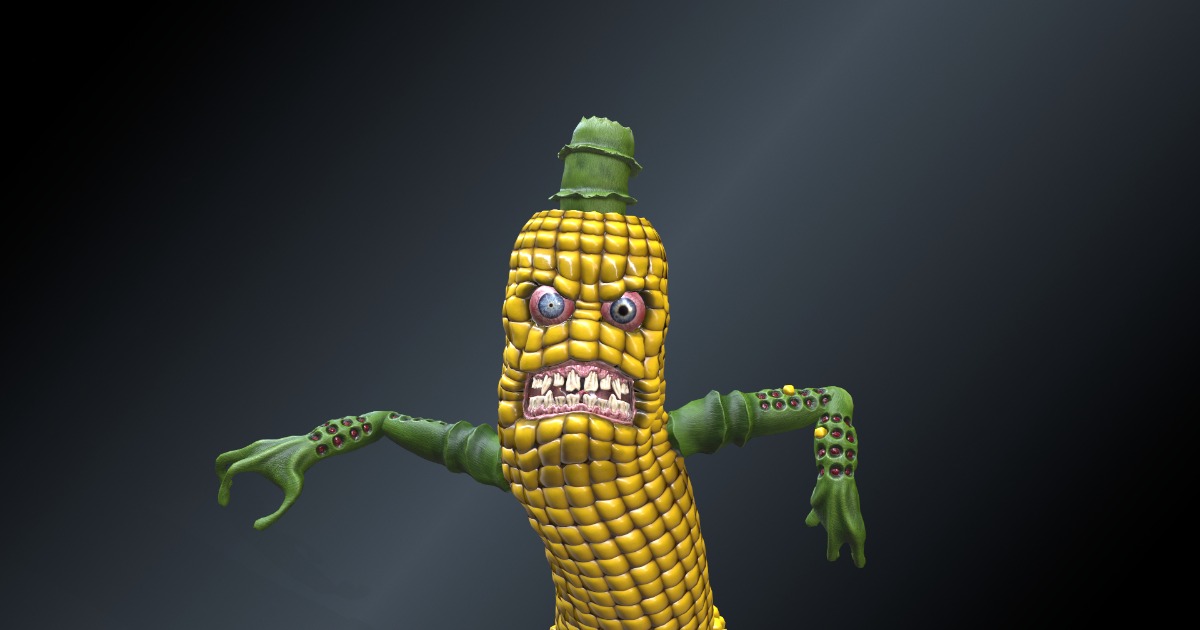 Corn monster | 3D Humanoids | Unity Asset Store