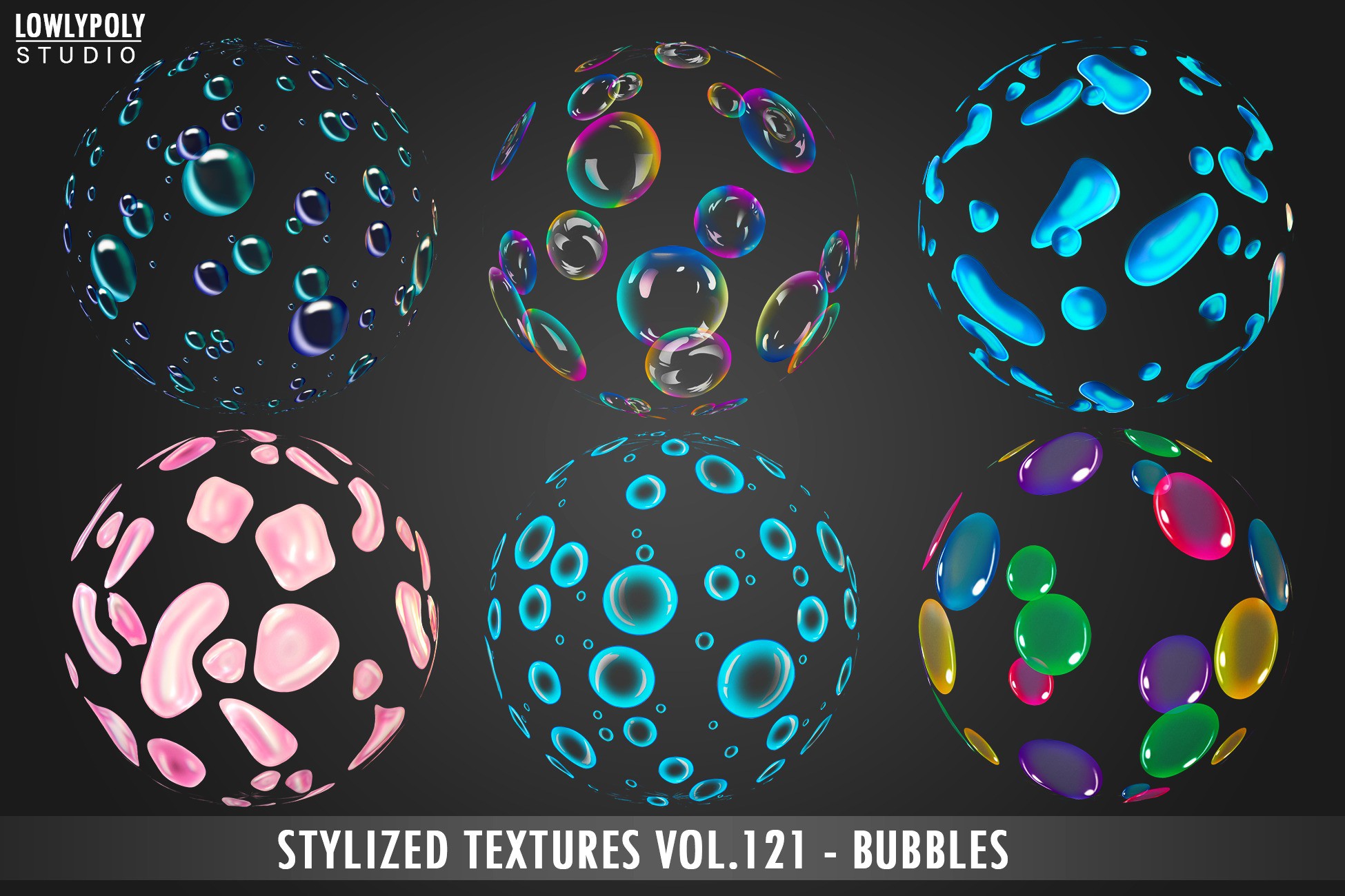 Bubbles Vol.121 - Stylized Textures | 2D Water | Unity Asset Store