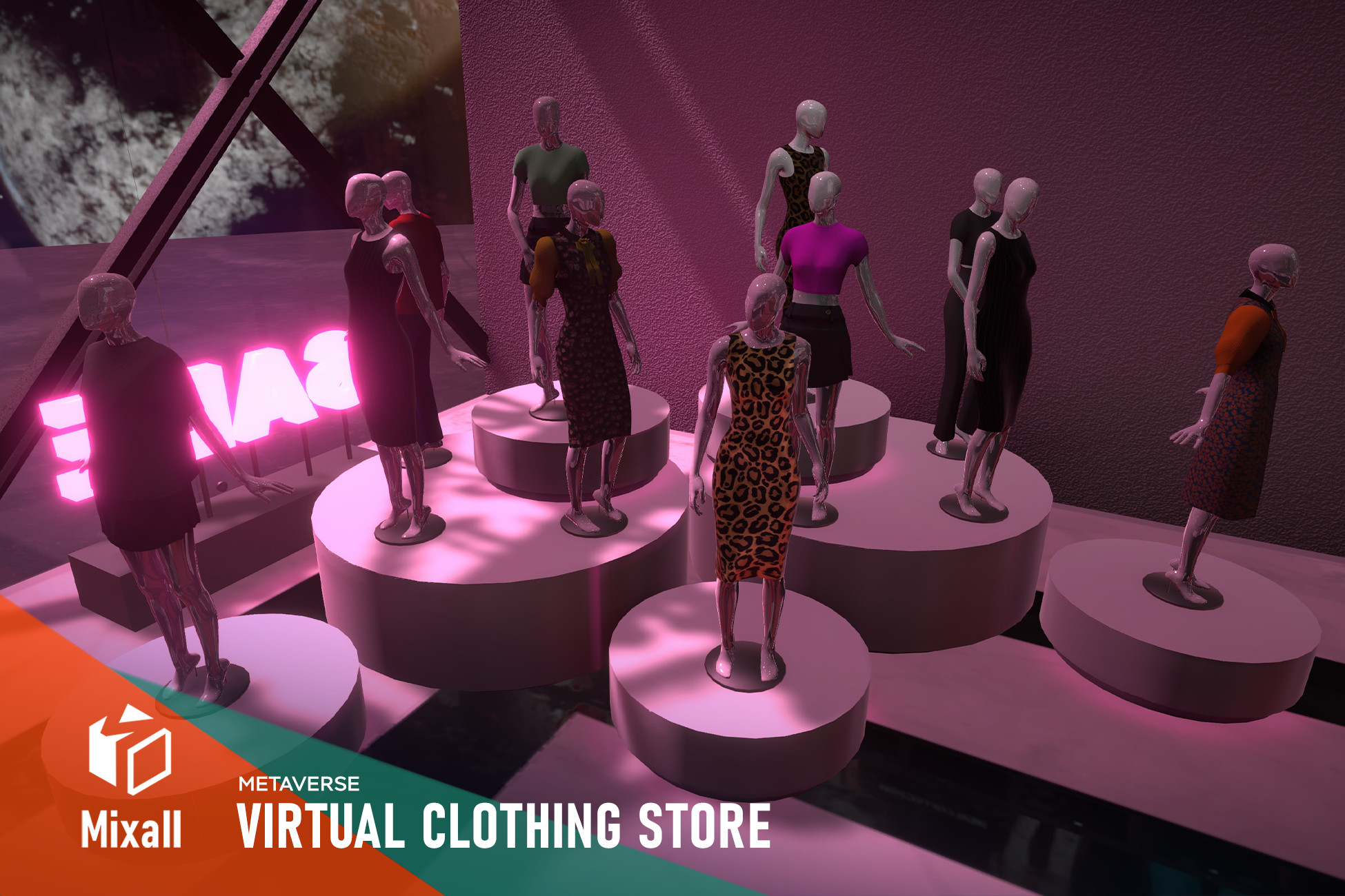 Virtual Clothing Store - Metaverse | 3D Environments | Unity Asset Store
