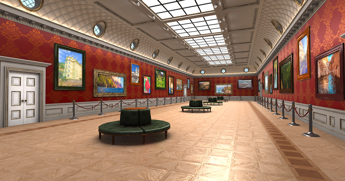 Art Gallery Expo | 3D Environments | Unity Asset Store