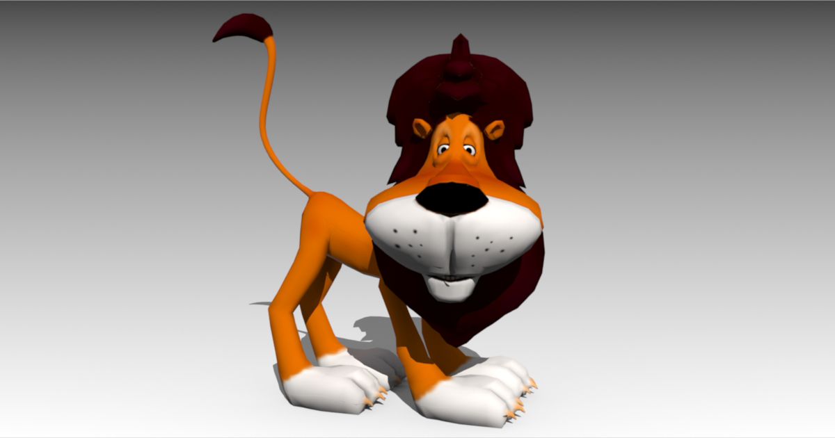 Lion Toon | 3D Characters | Unity Asset Store