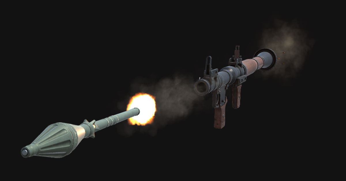 RPG-7 Grenade Launcher | 3D Weapons | Unity Asset Store