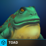 Stylized Fantasy Toad