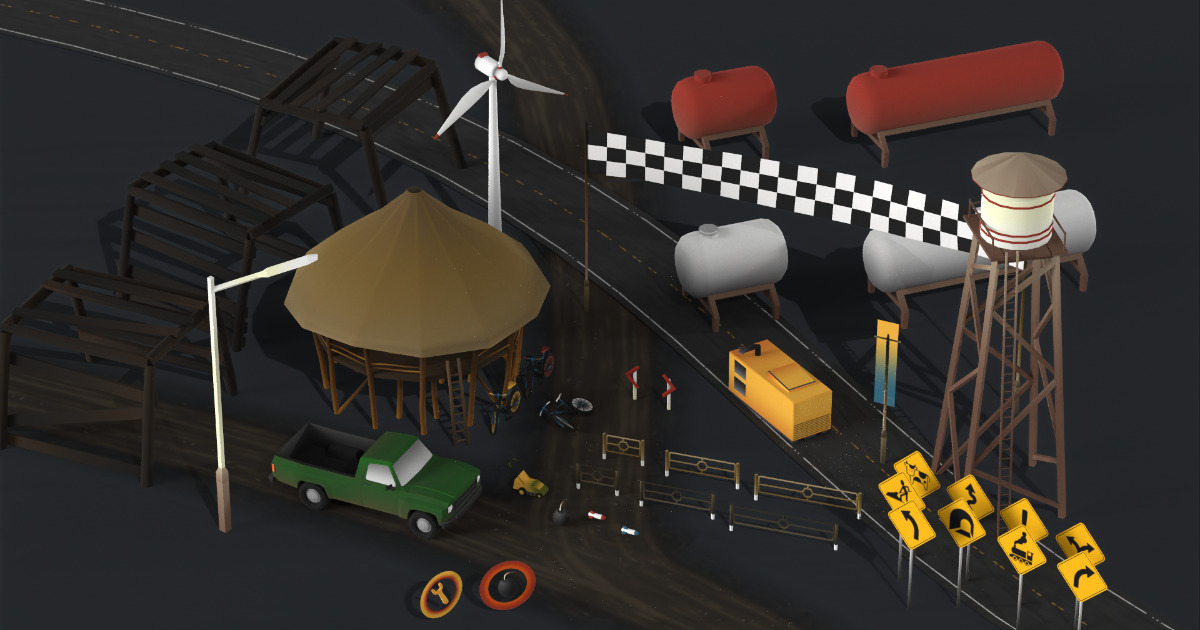 Racing Game Pack | 3D Environments | Unity Asset Store
