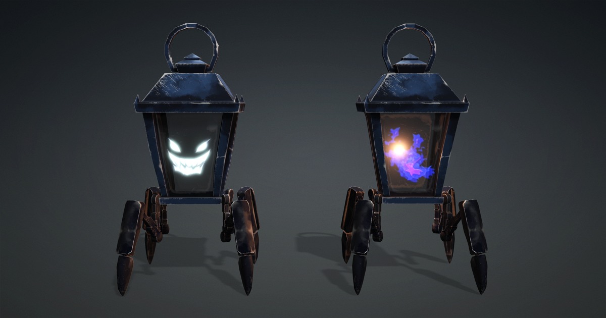 Fantasy Lantern Monster | 3D Creatures | Unity Asset Store