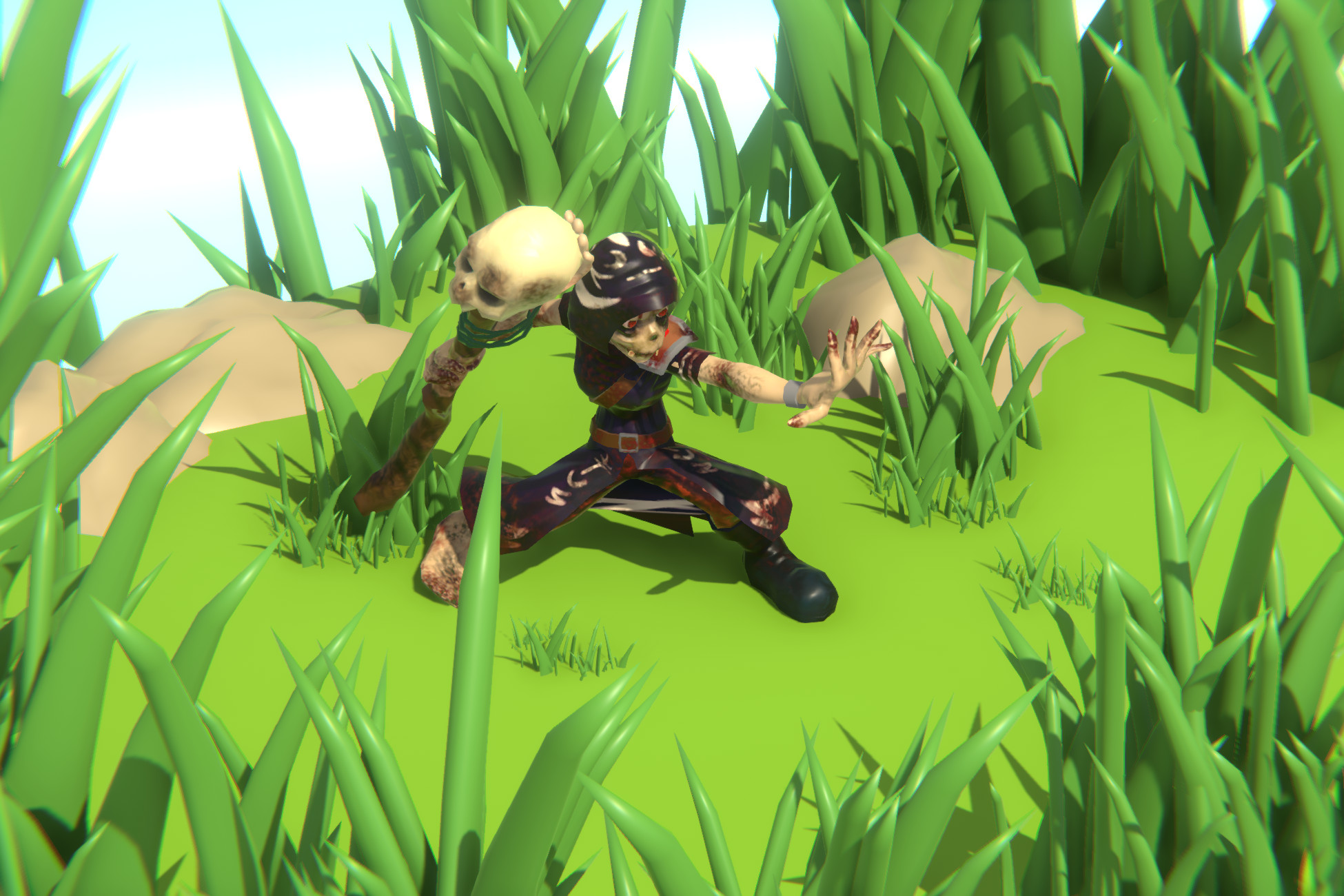 Zombie Witch - Casual Fantasy | Characters | Unity Asset Store