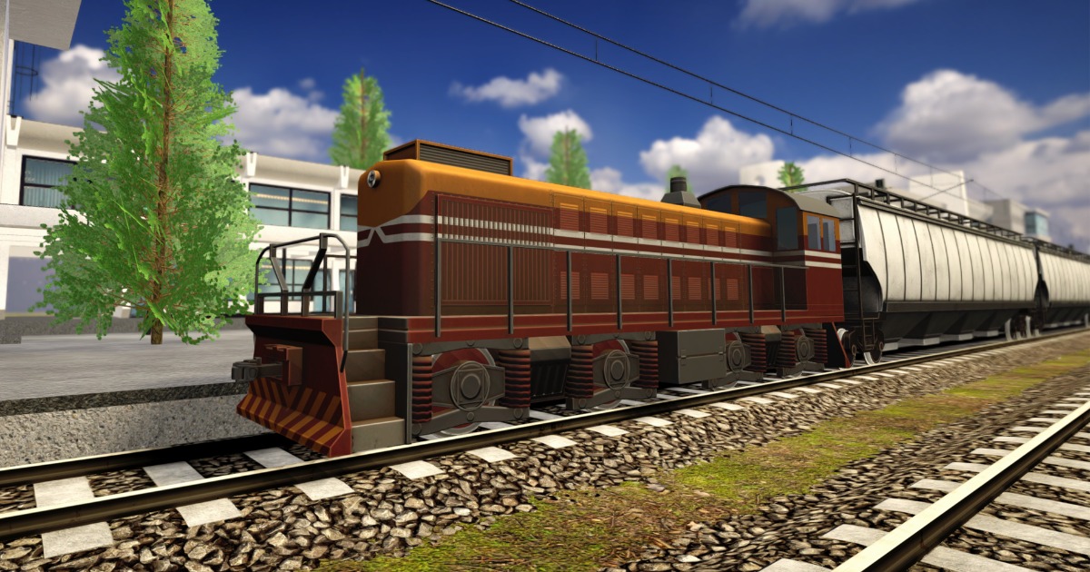 Locomotive 13 | 3D Land | Unity Asset Store
