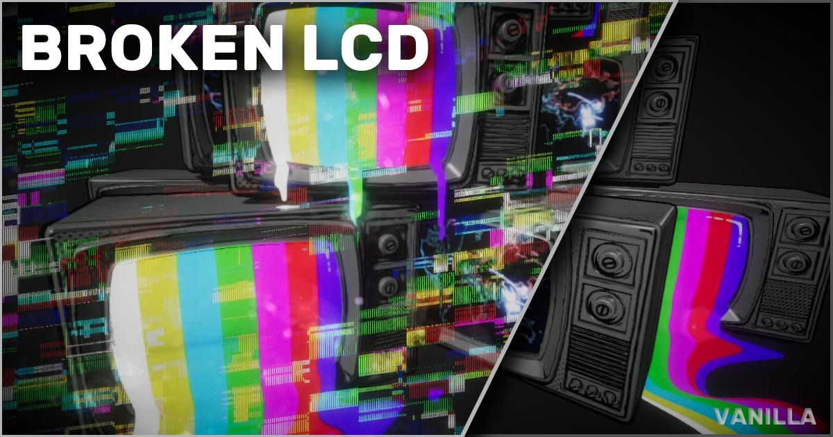 Glitches: Broken LCD | Fullscreen & Camera Effects | Unity Asset Store