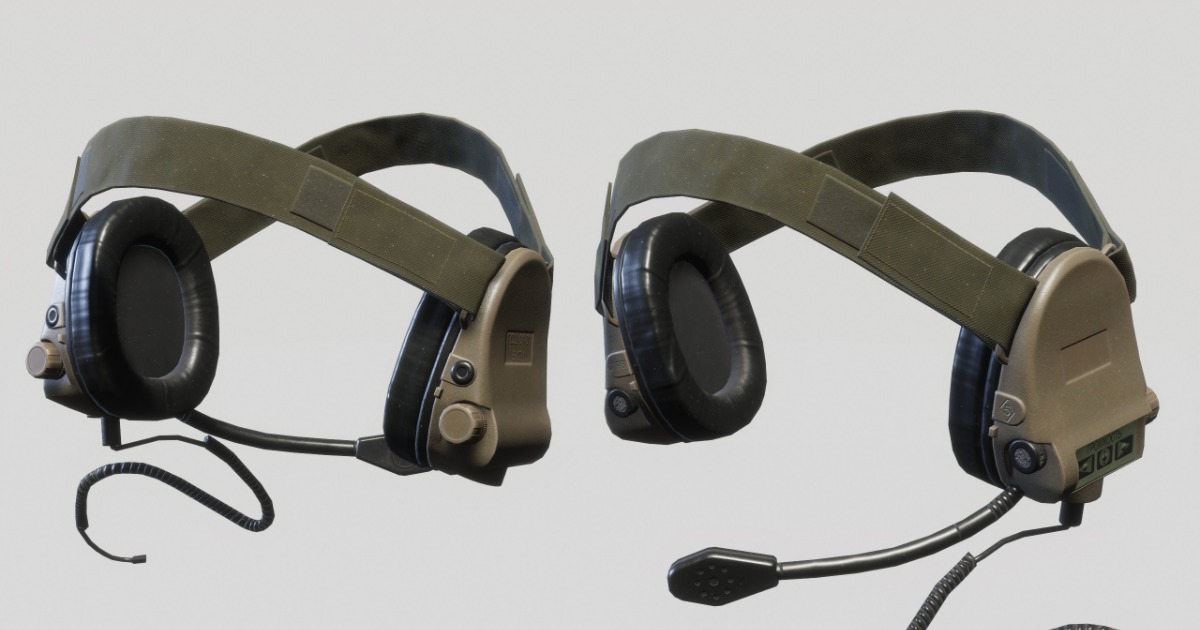 Tactical Headphone | 3D Electronics | Unity Asset Store