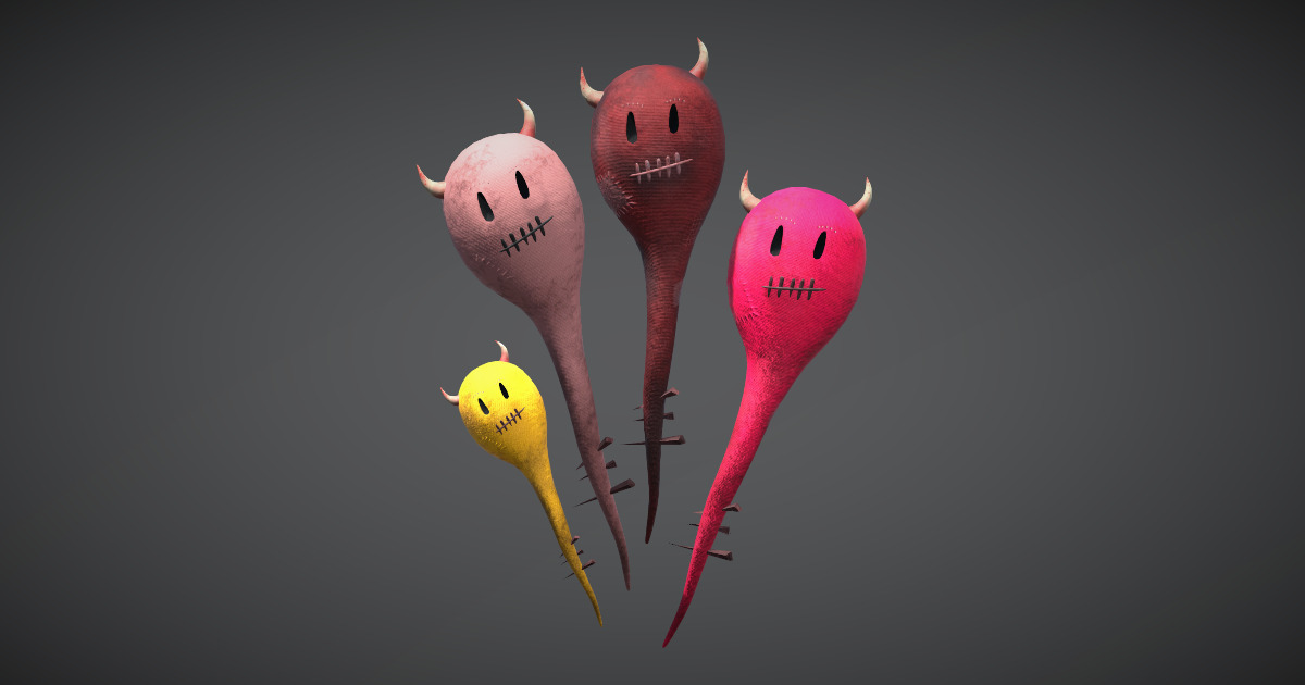 Balloon Ghost(with Breakable parts) | 3D Animations | Unity Asset Store