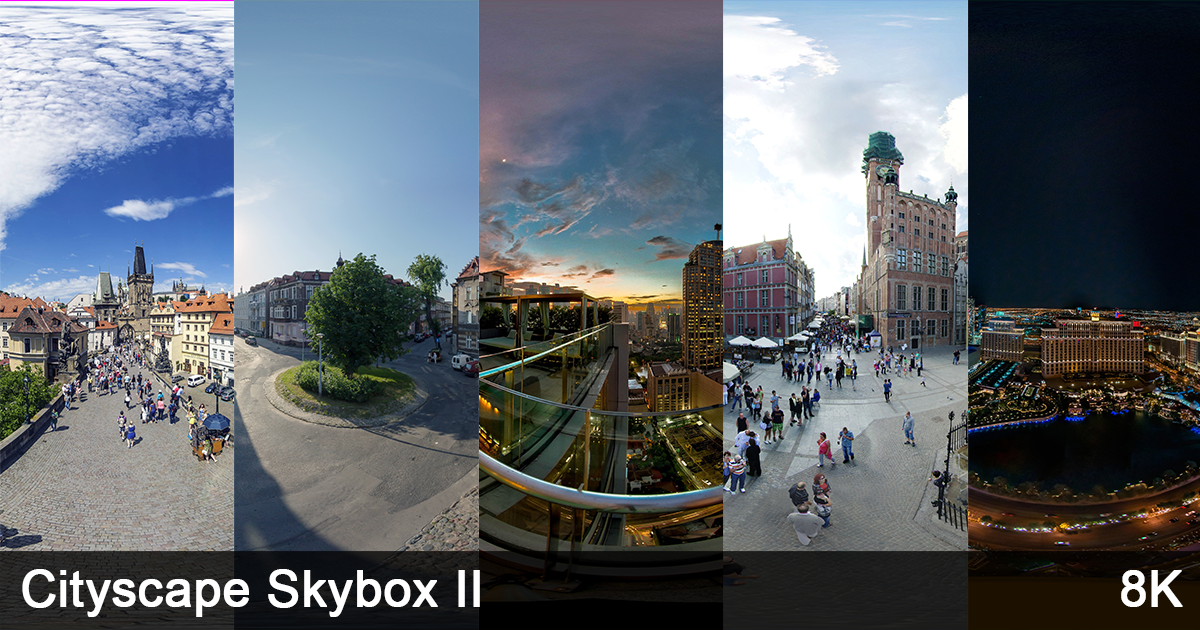 Cityscape Skybox II | 2D Sky | Unity Asset Store
