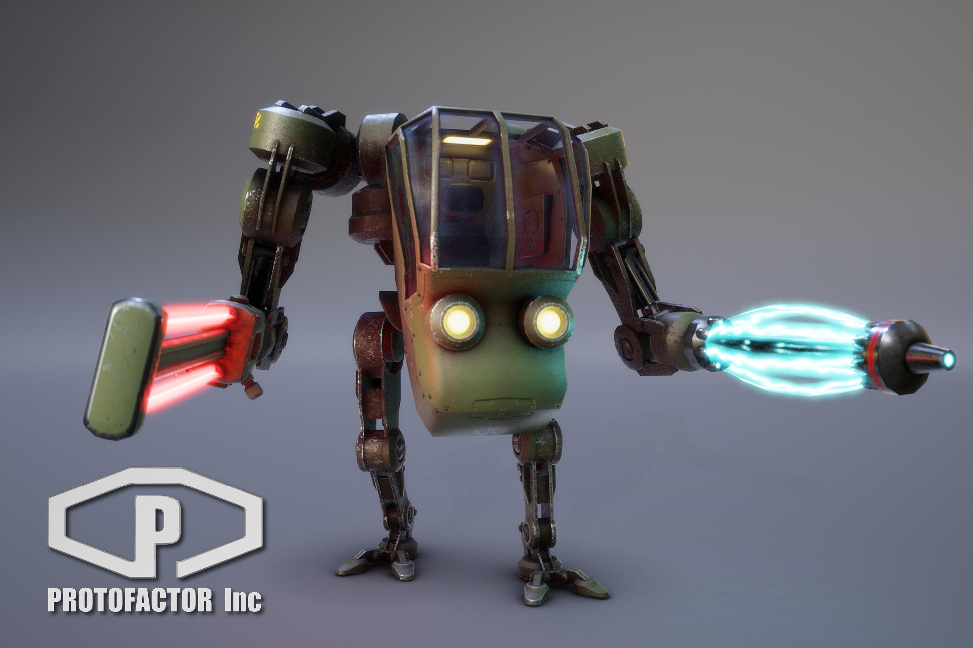 SCI FI: LIGHT MELEE MECH | 3D Robots | Unity Asset Store