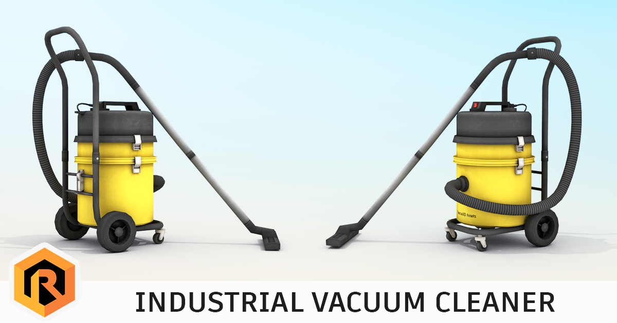 Industrial Vacuum Cleaner | 3D Industrial | Unity Asset Store