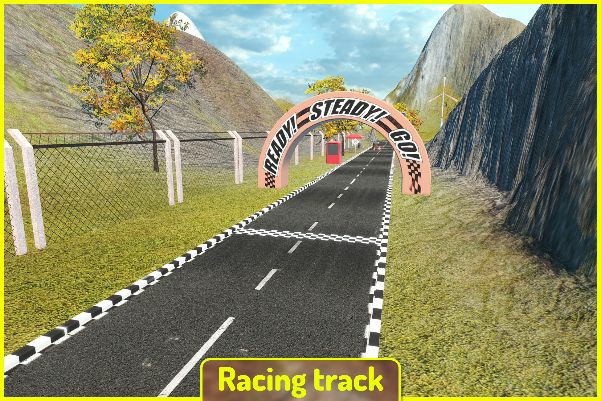 Racing Game car track- 3D Mountains Pack | 3D Environments | Unity ...