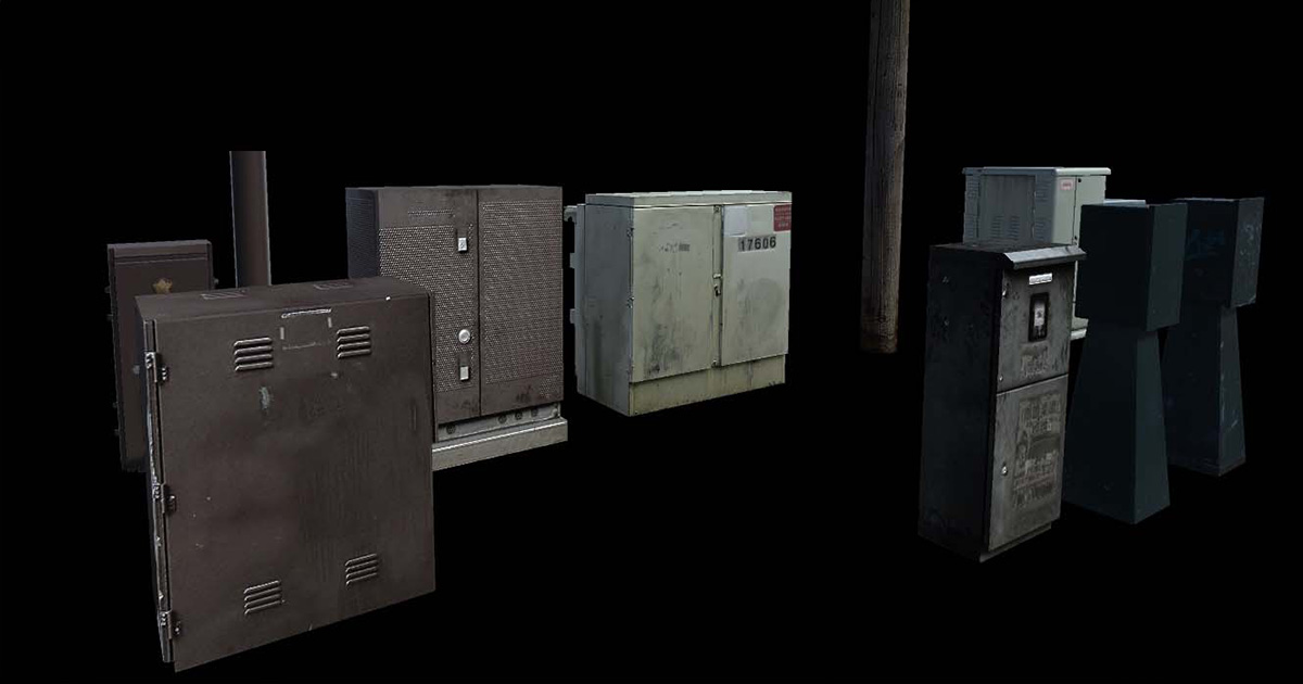 Power box | 3D Exterior | Unity Asset Store
