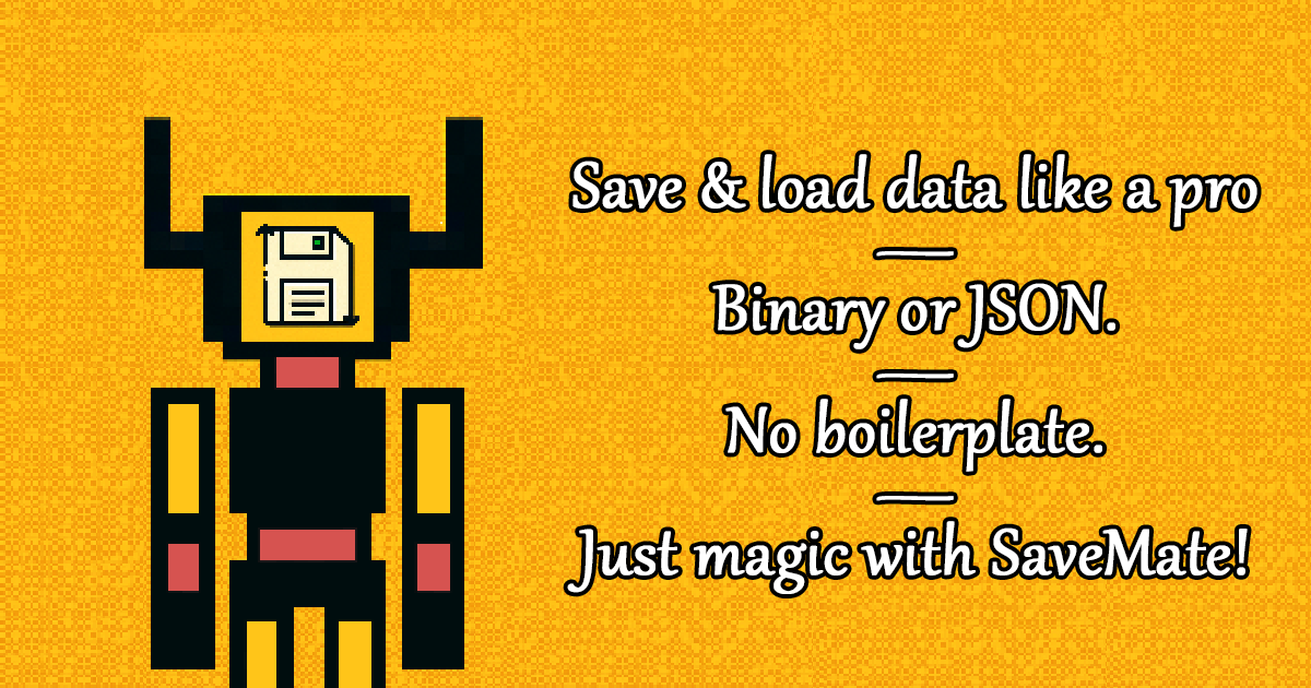 SaveMate | Integration | Unity Asset Store