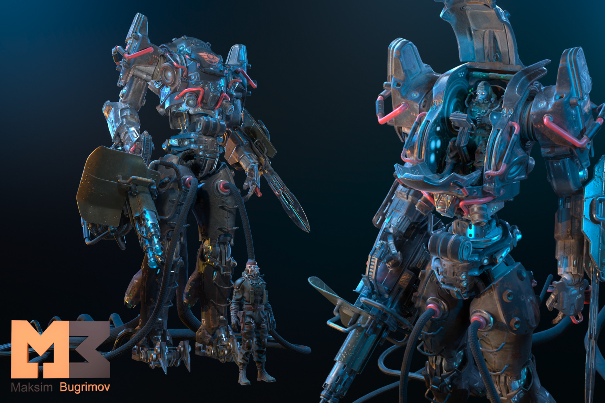 Dystopia Mech | Characters | Unity Asset Store