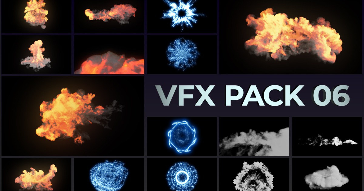 VFX Elements Pack 06 (06.08.22) | VFX Particles | Unity Asset Store