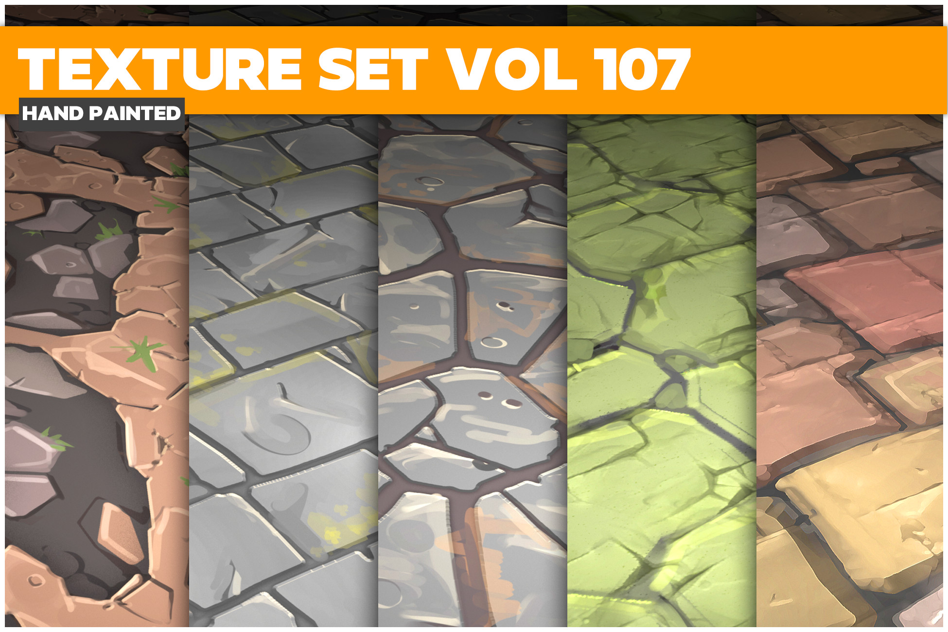 Ground Texture Vol.107 - Stylize Textures | 2D 床 | Unity Asset Store