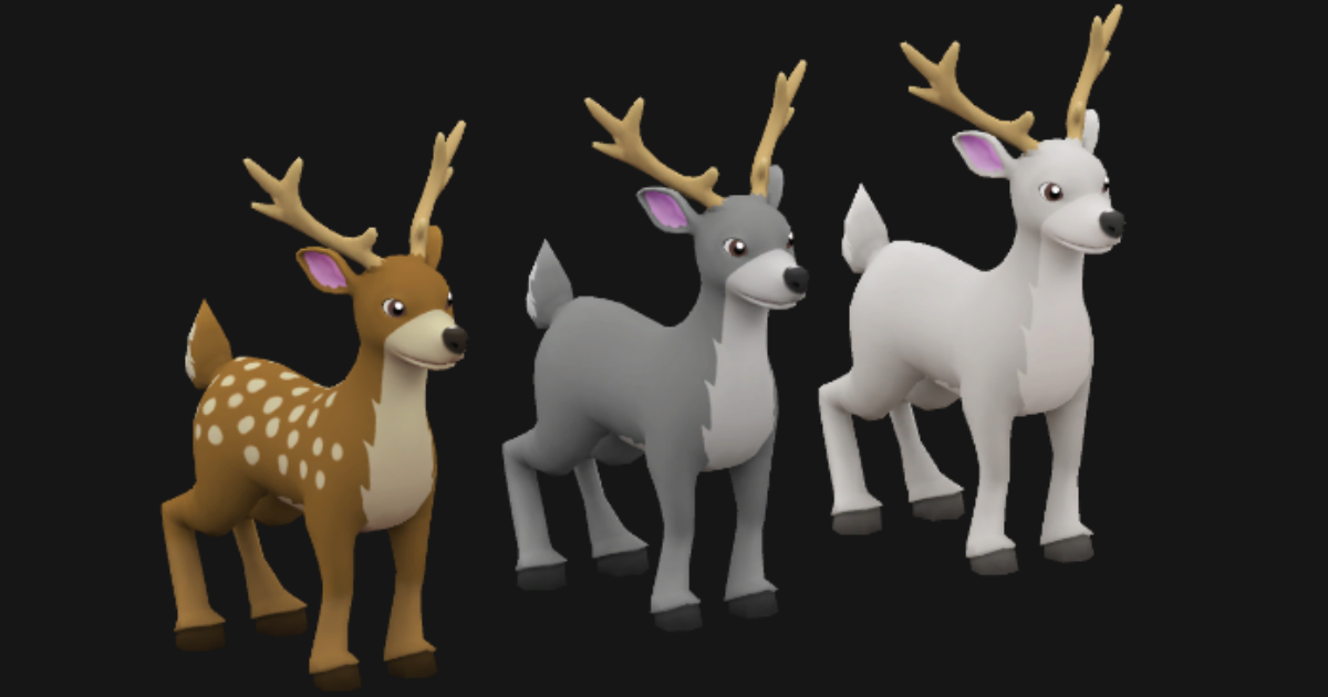 Little Deer/Reindeer | Characters | Unity Asset Store