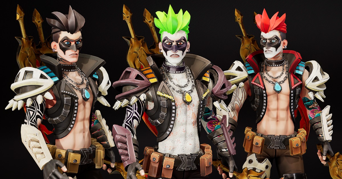 Stylized Male Punisher 01 | 3D キャラクター | Unity Asset Store