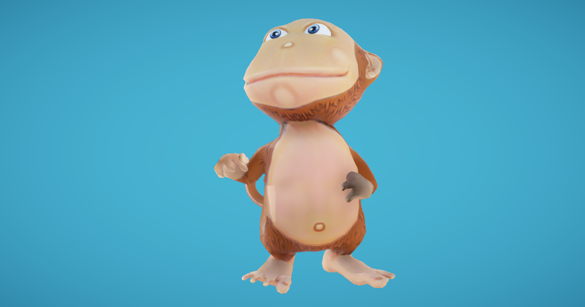 Toon Monkey | 3D Characters | Unity Asset Store