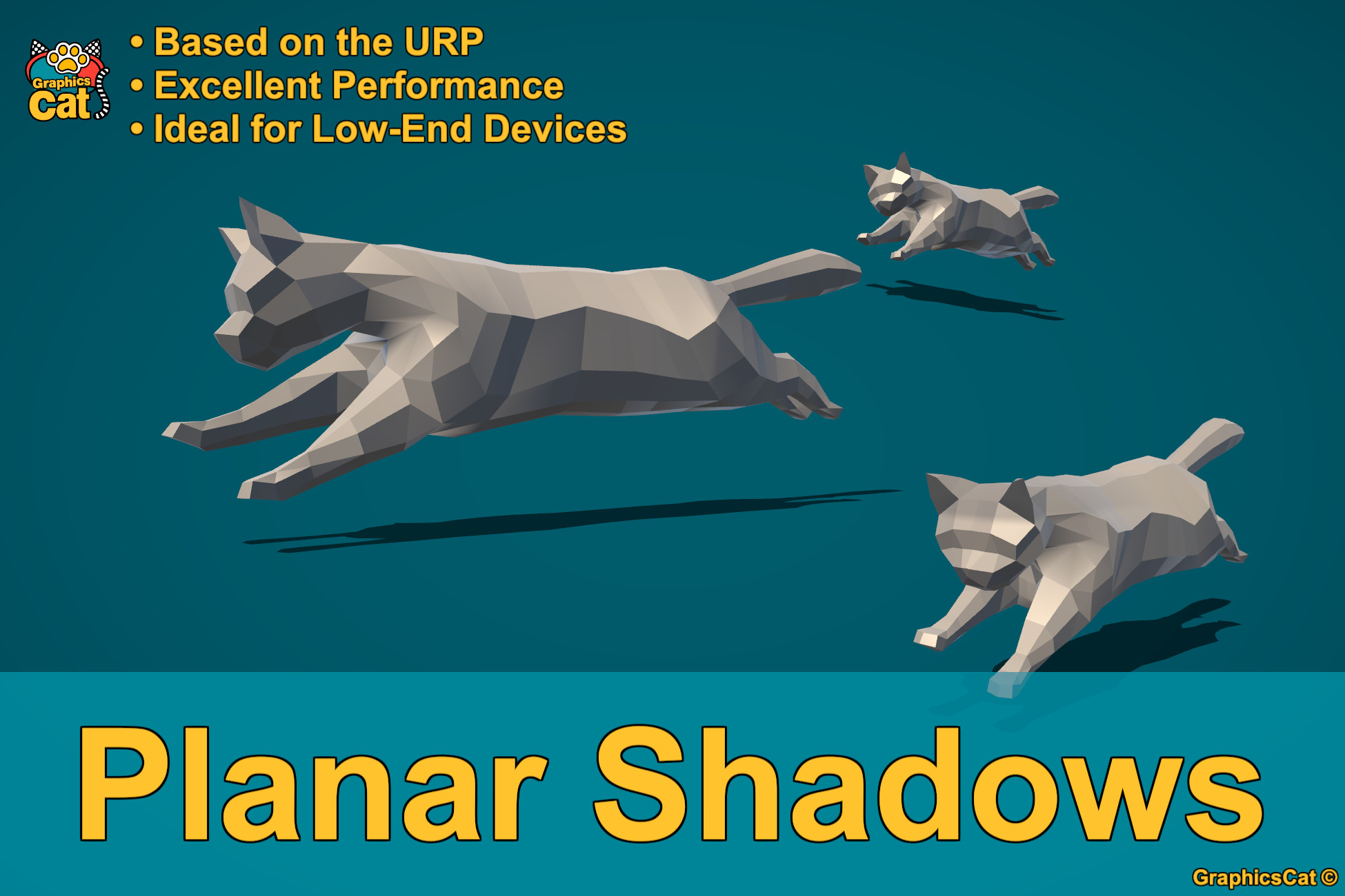 Planar Shadows - URP Flat Shadows | VFX Shaders | Unity Asset Store