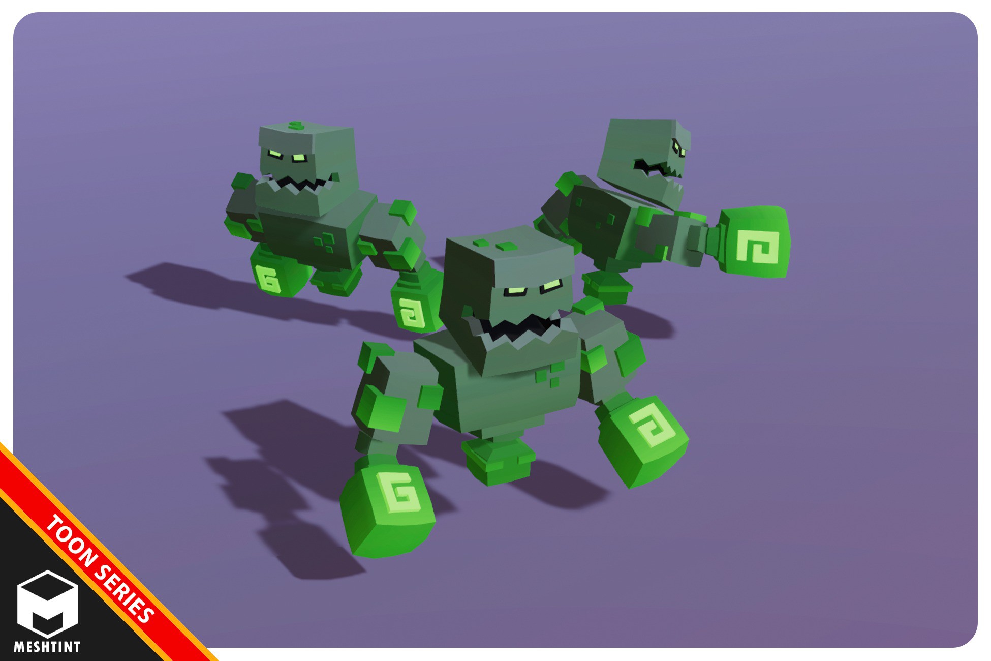 Rock Golem Toon Series | 3D Creatures | Unity Asset Store