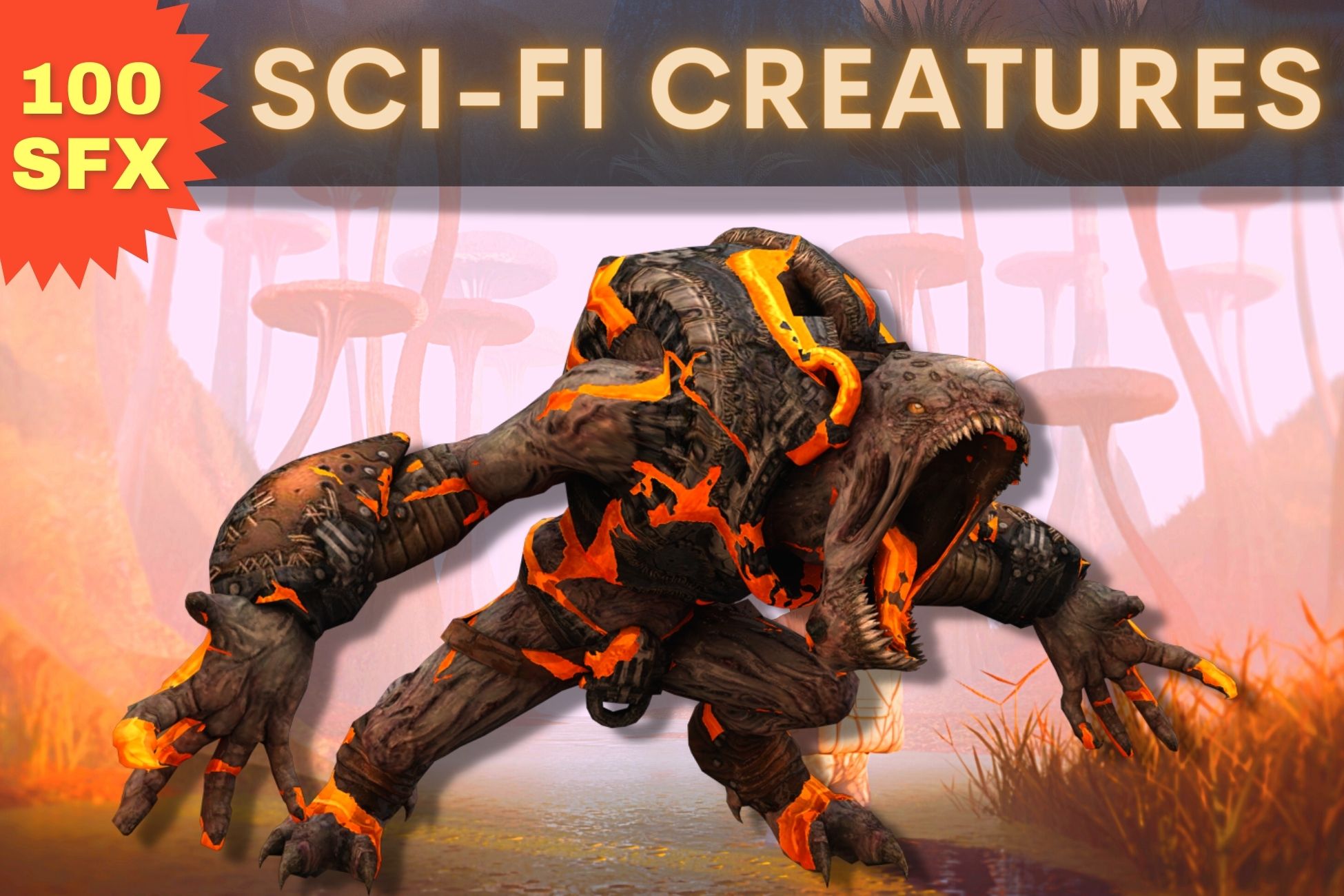 Sci-Fi Monsters And Creatures | Creatures Sound FX | Unity Asset Store