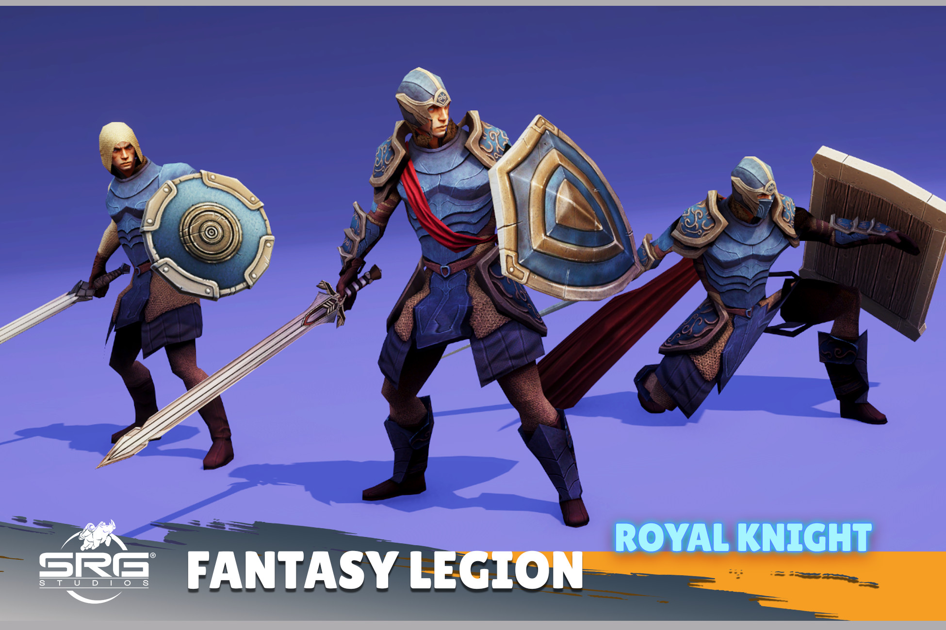 Fantasy Legion - Royal Knight | 3D Characters | Unity Asset Store