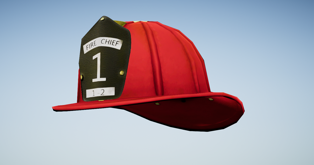 Ultimate Hat: FireFigther | 3D Clothing | Unity Asset Store