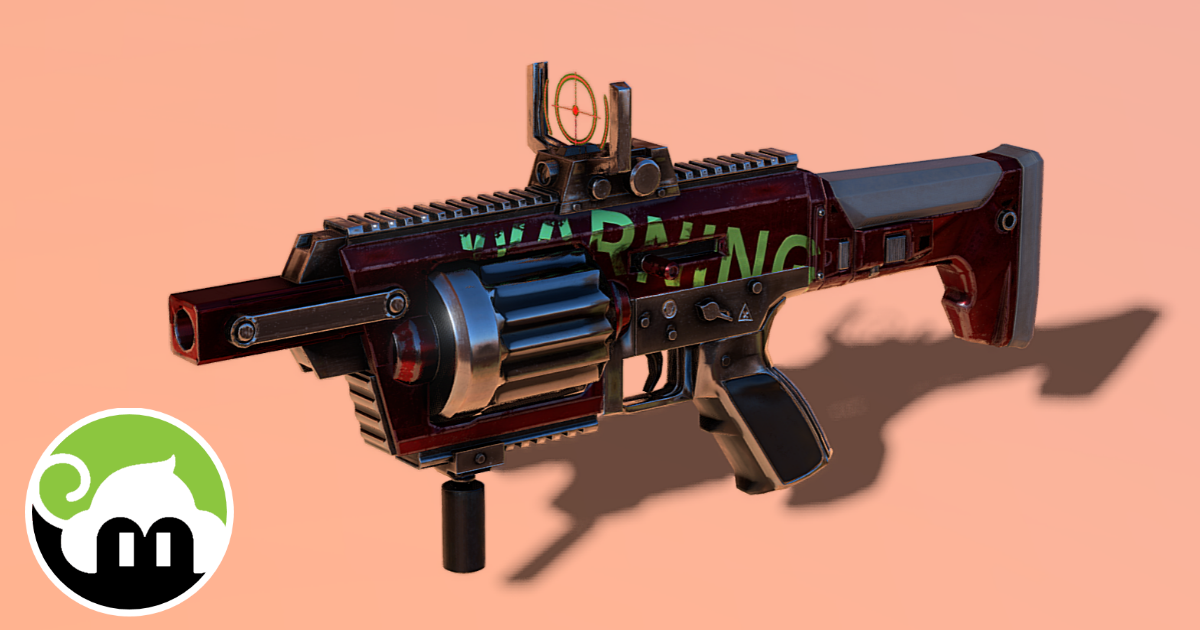 FREE Sci-Fi Shotgun | 3D Guns | Unity Asset Store