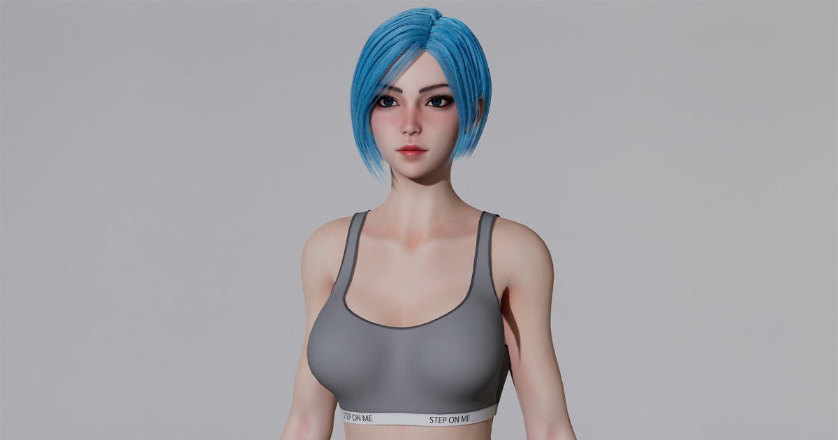 Underwear Girl | 3D Characters | Unity Asset Store