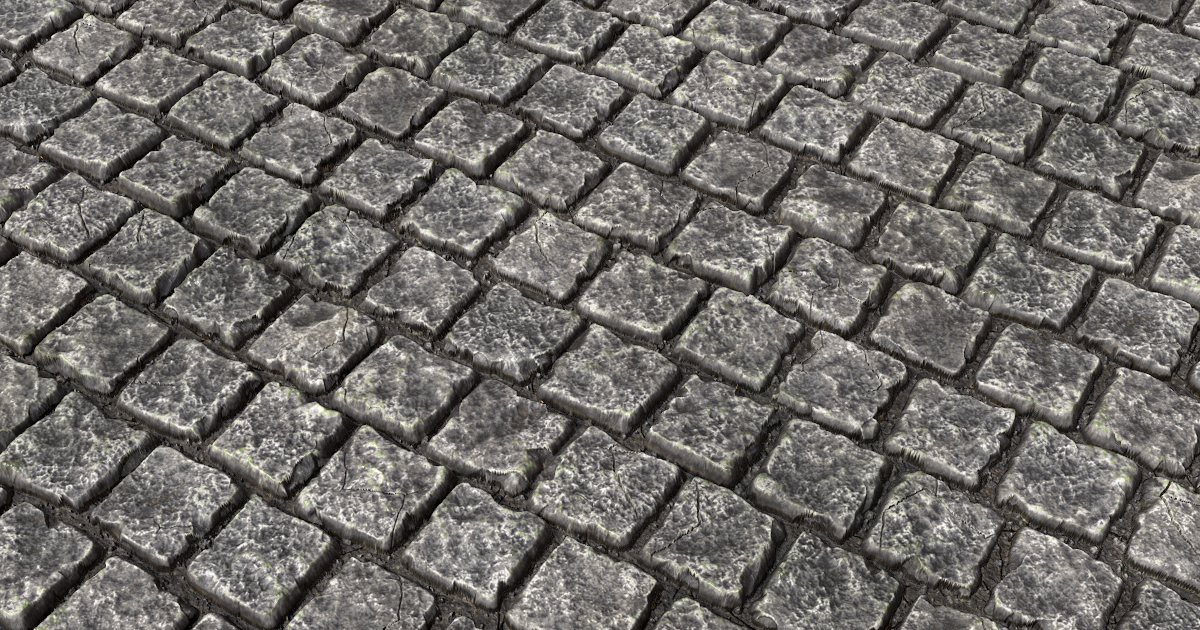 Cobblestone PBR Material | 2D 바닥 | Unity Asset Store