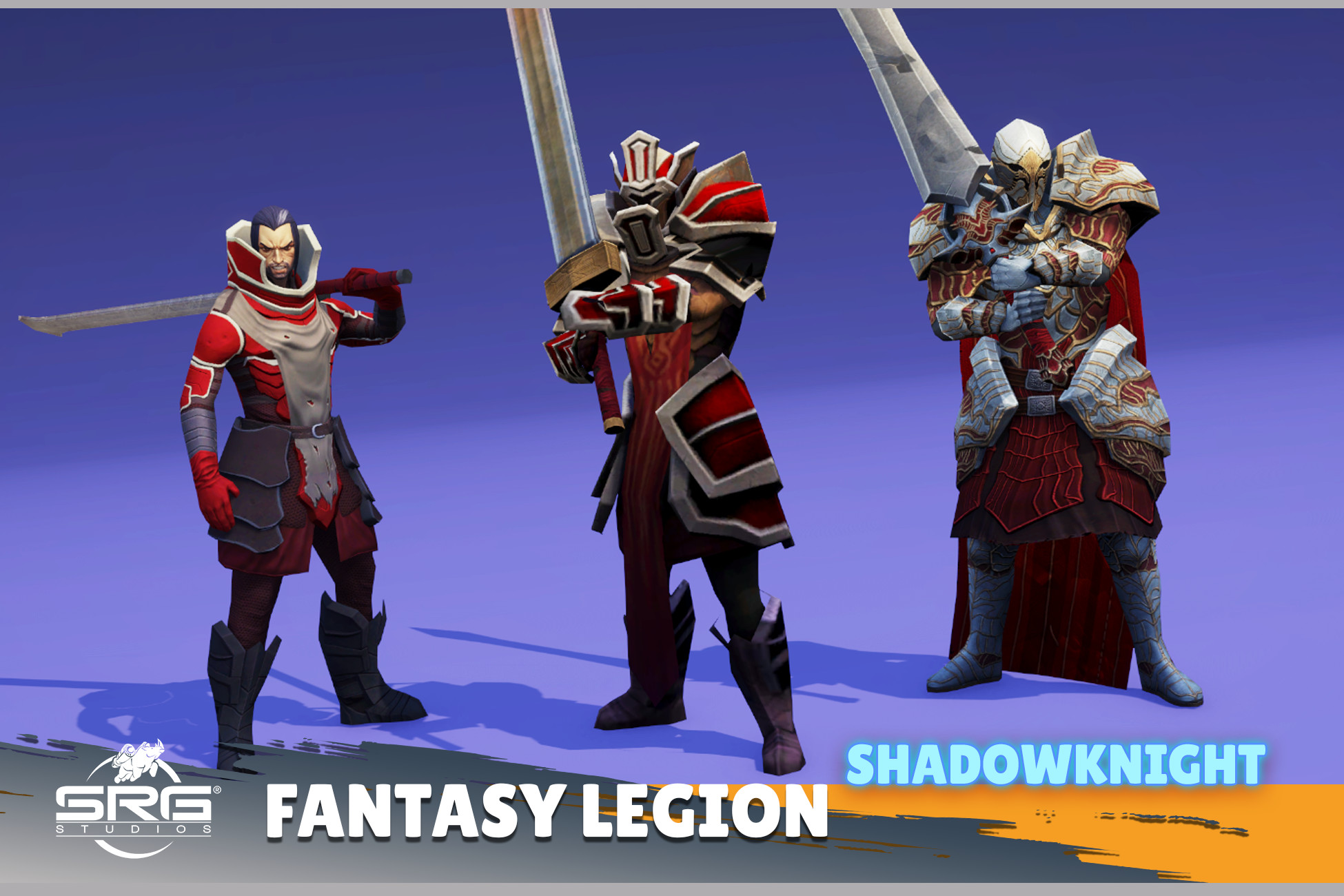 Fantasy Legion - Shadowknight | 3D Characters | Unity Asset Store