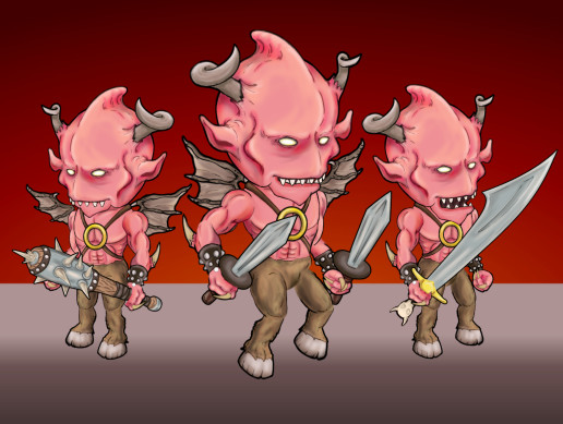 2D Character: Demonoid | 2D 캐릭터 | Unity Asset Store
