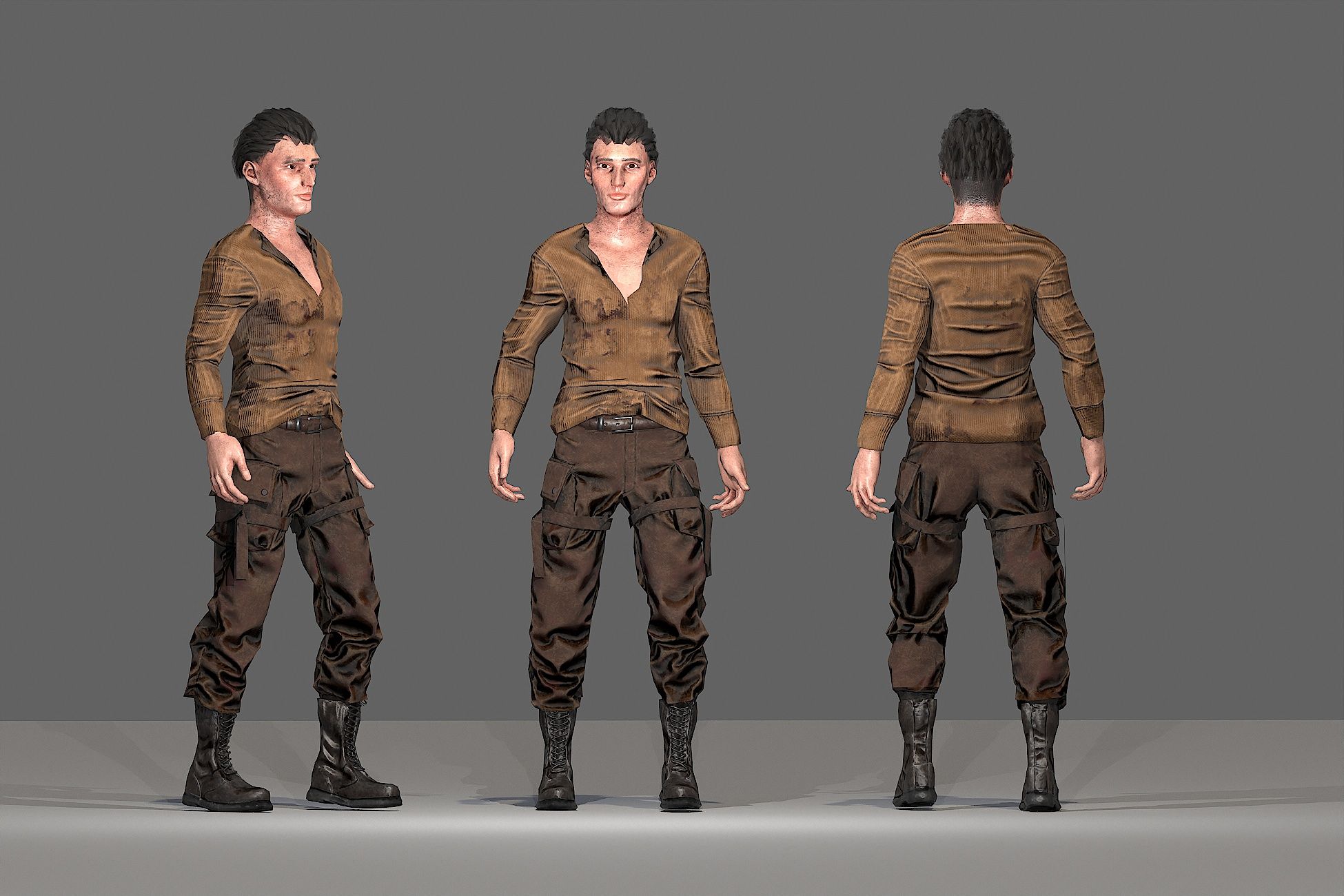 Man fighter | Characters | Unity Asset Store