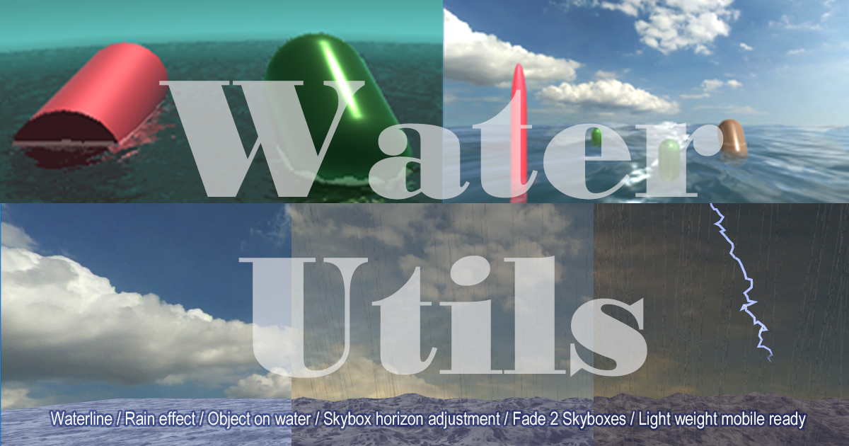 Water Utils | VFX Shaders | Unity Asset Store