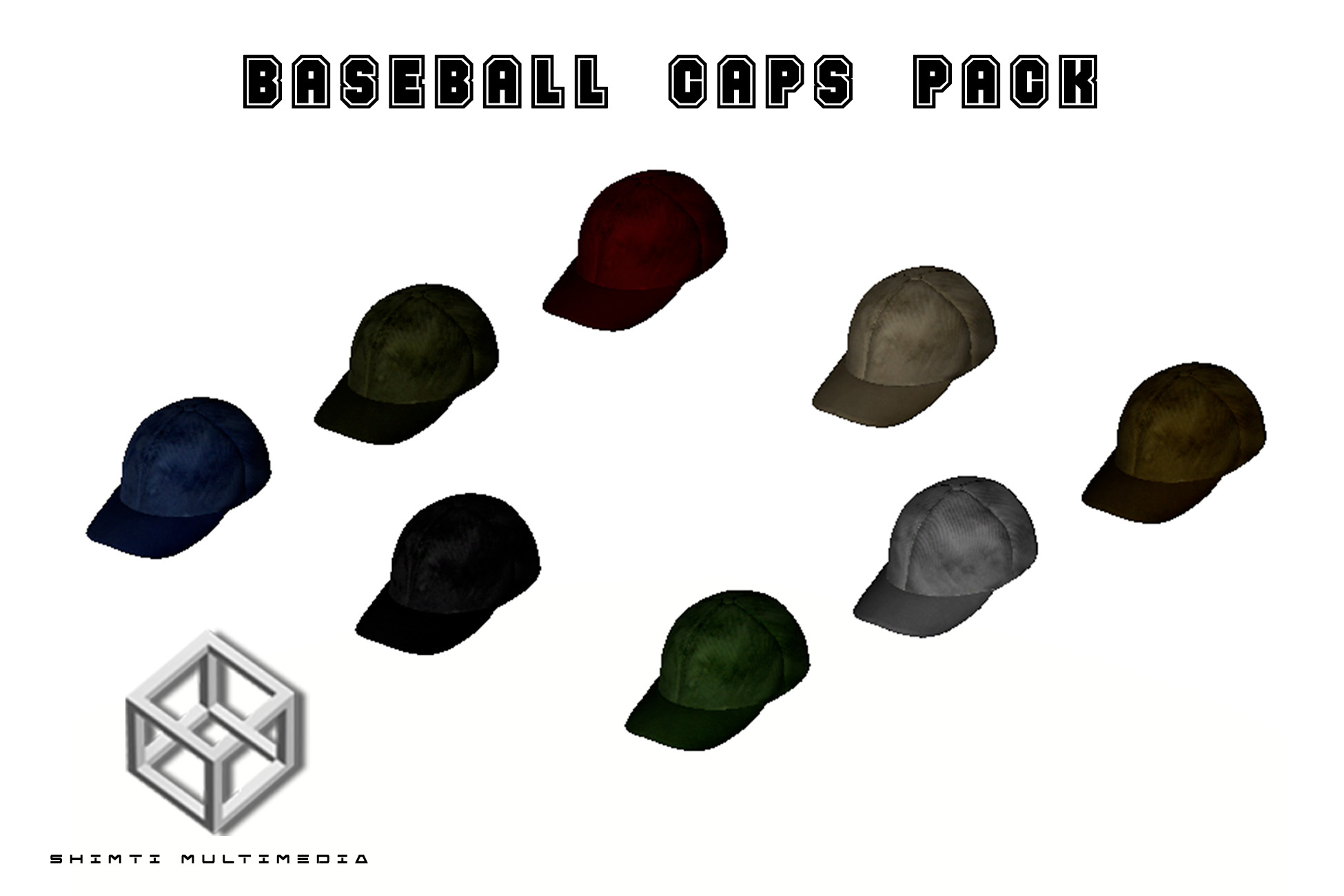 Baseball Caps Pack Unity AssetStore Price Down Information Baseball Caps Pack Unity AssetStore Price Down Information