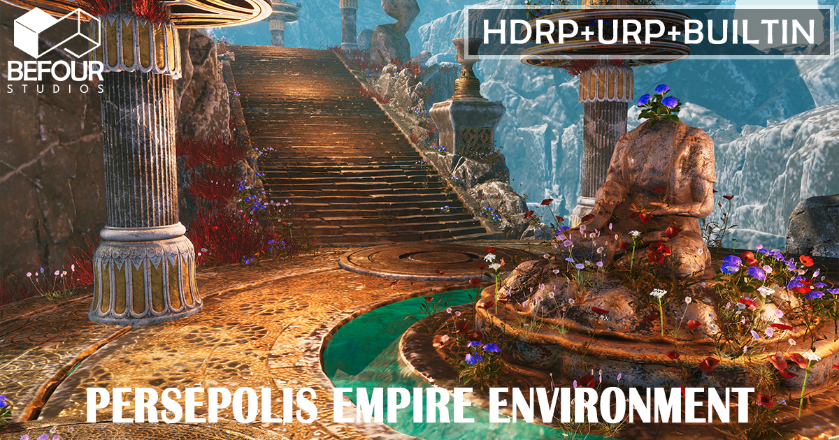 Persepolis Empire Environment | 3D Environments | Unity Asset Store