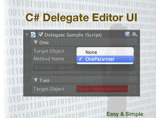 Easy Delegate Editor Ui Visual Scripting Unity Asset Store 4180